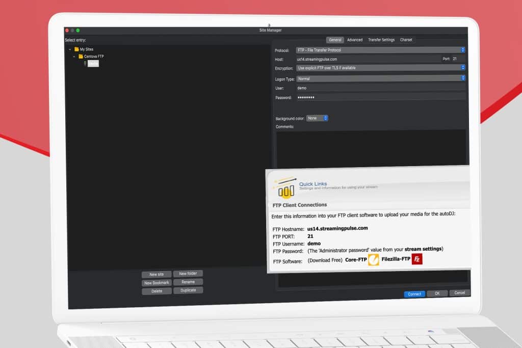 Centova Cast File Manager - Streaming Pulse Inc.