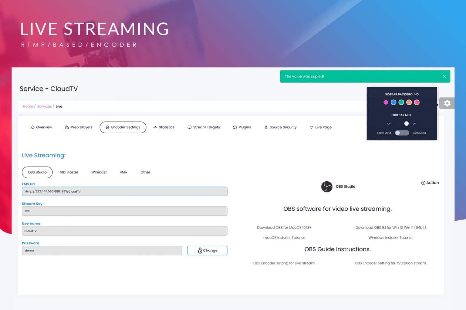 Live Switching - Streaming Pulse Inc.